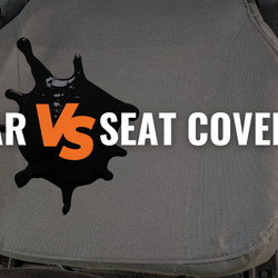 TigerTough vs. Tar: How to get tar out of a seat cover - TigerTough
